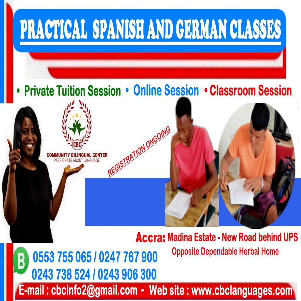 GERMAN AND SPANISH COURSES - Community Bilingual Center